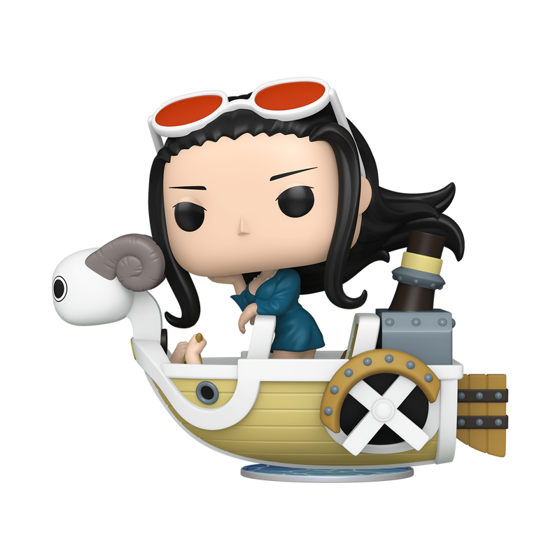 Pop! Rides Deluxe Nico Robin with Mini Merry II - Anime – FunkoLovers